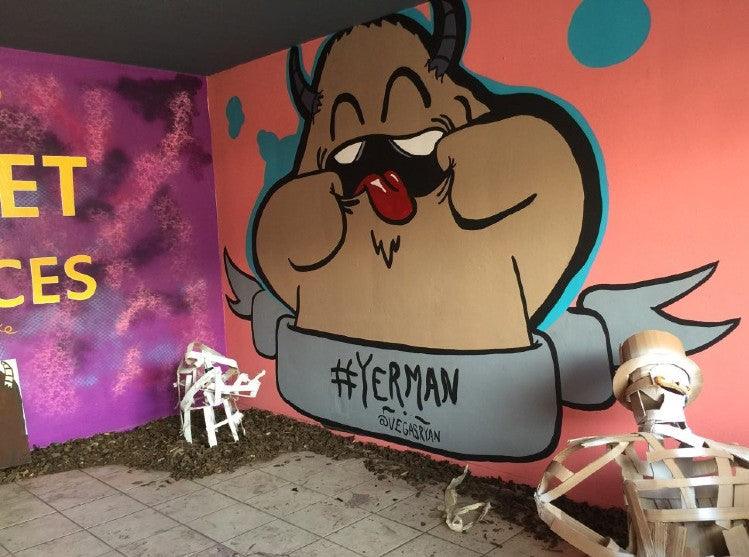 Life Is Beautiful Festival Mural – Depressed Monsters